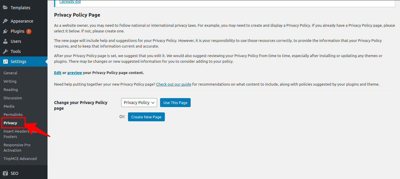 How To Add Privacy Policy In WordPress Websites in 2025